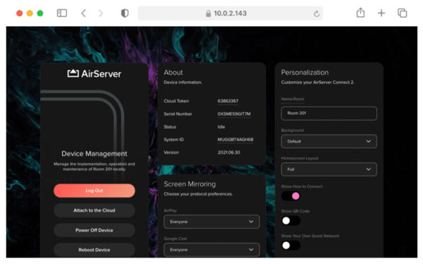AirServer Connect 2 - Technology Core - Interactive Solutions Provider