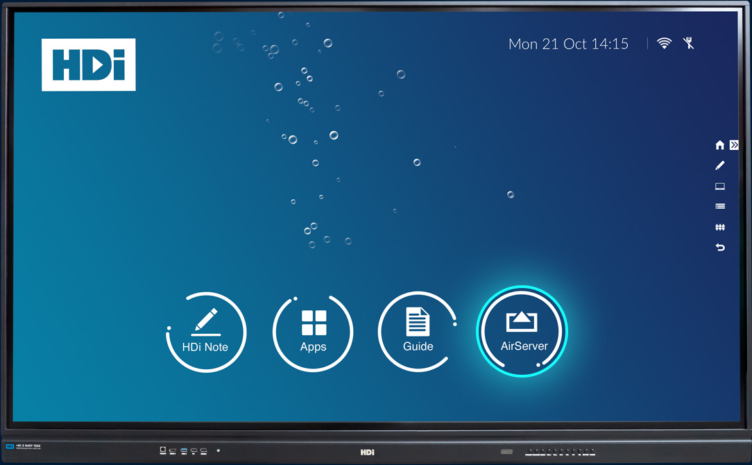 HDi edge slim IR touch screen - Technology Core - Interactive Solutions Provider